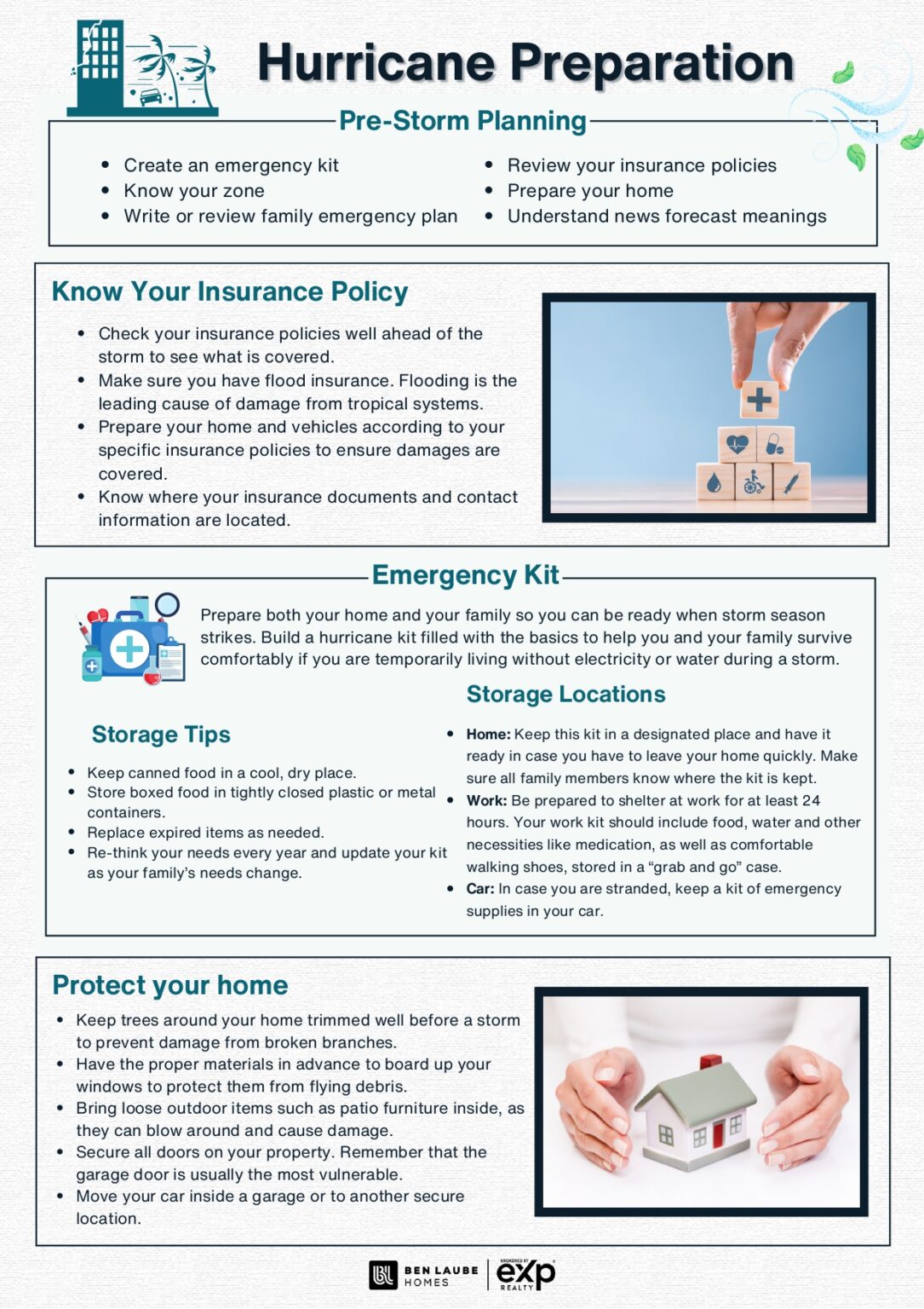 Hurricane Season Preparation - Ben Laube Homes